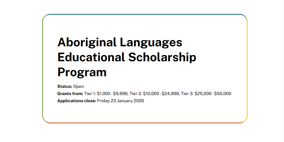 New scholarships back Aboriginal language teachers and researchers in NSW
