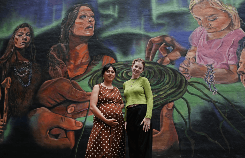 New mural celebrating Palawa women unveiled on Murray Street